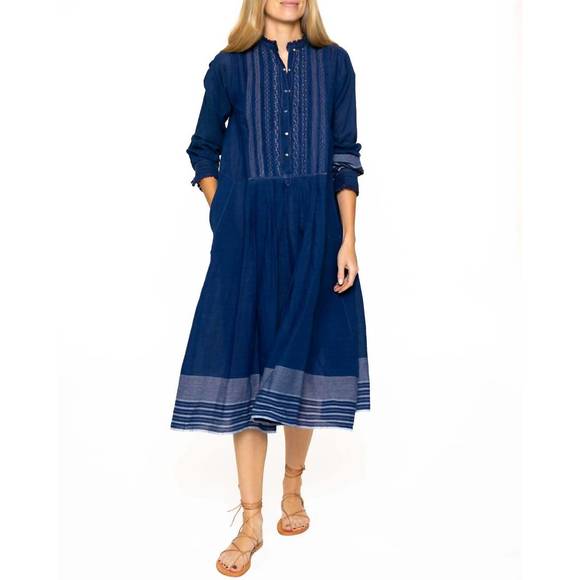 Injiri | Dresses | New Injiri Neel 4 Dress In Deep Blue | Poshmark